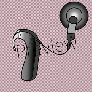 Colorful Cochlear Implant Png Files - Etsy