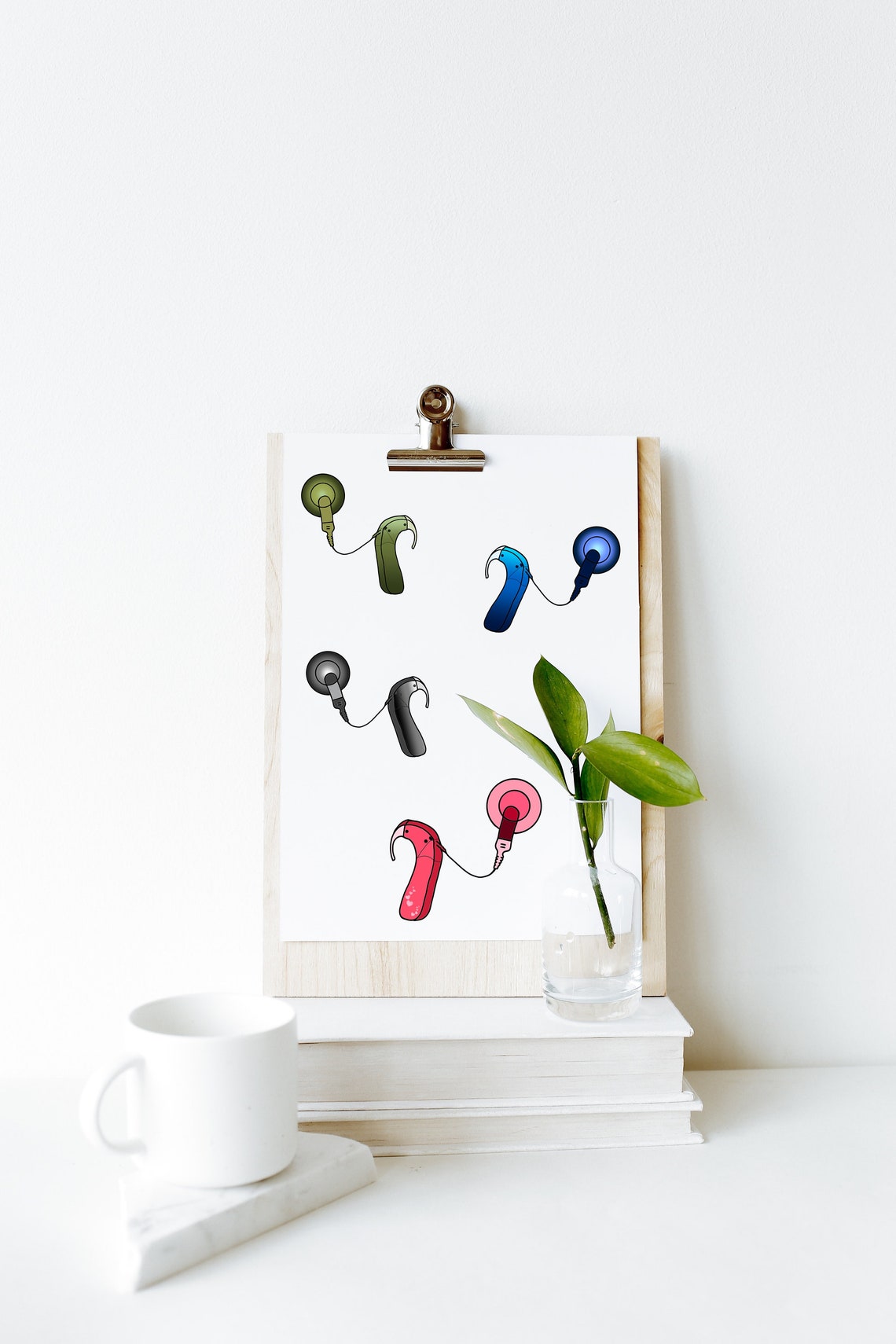 Colorful Cochlear Implant Png Files - Etsy