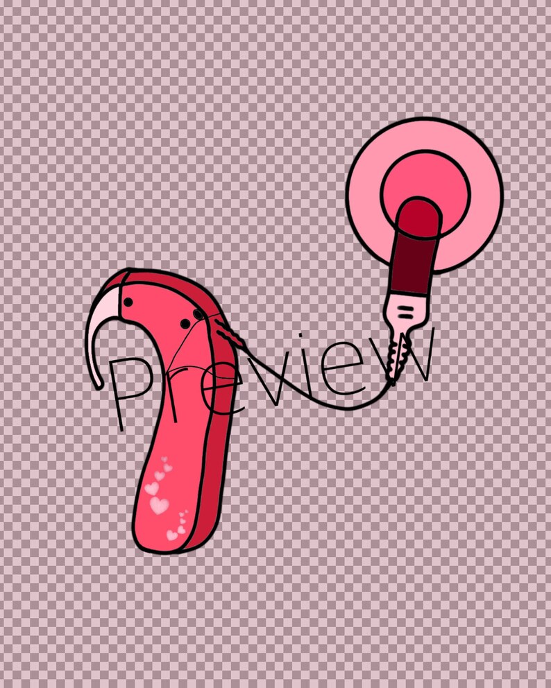 Colorful Cochlear Implant Png Files - Etsy