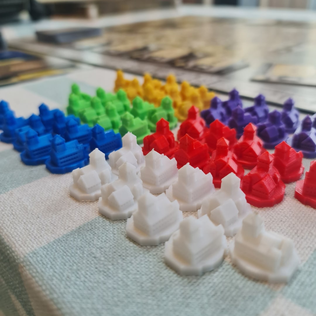 Lords of Waterdeep Faction Building Tokens - Etsy