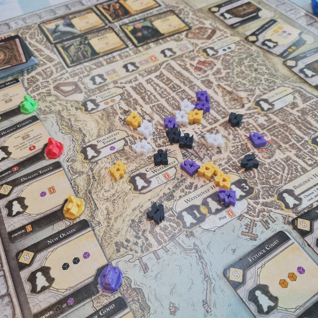 Lords of Waterdeep Custom Meeples 100 Set - Etsy