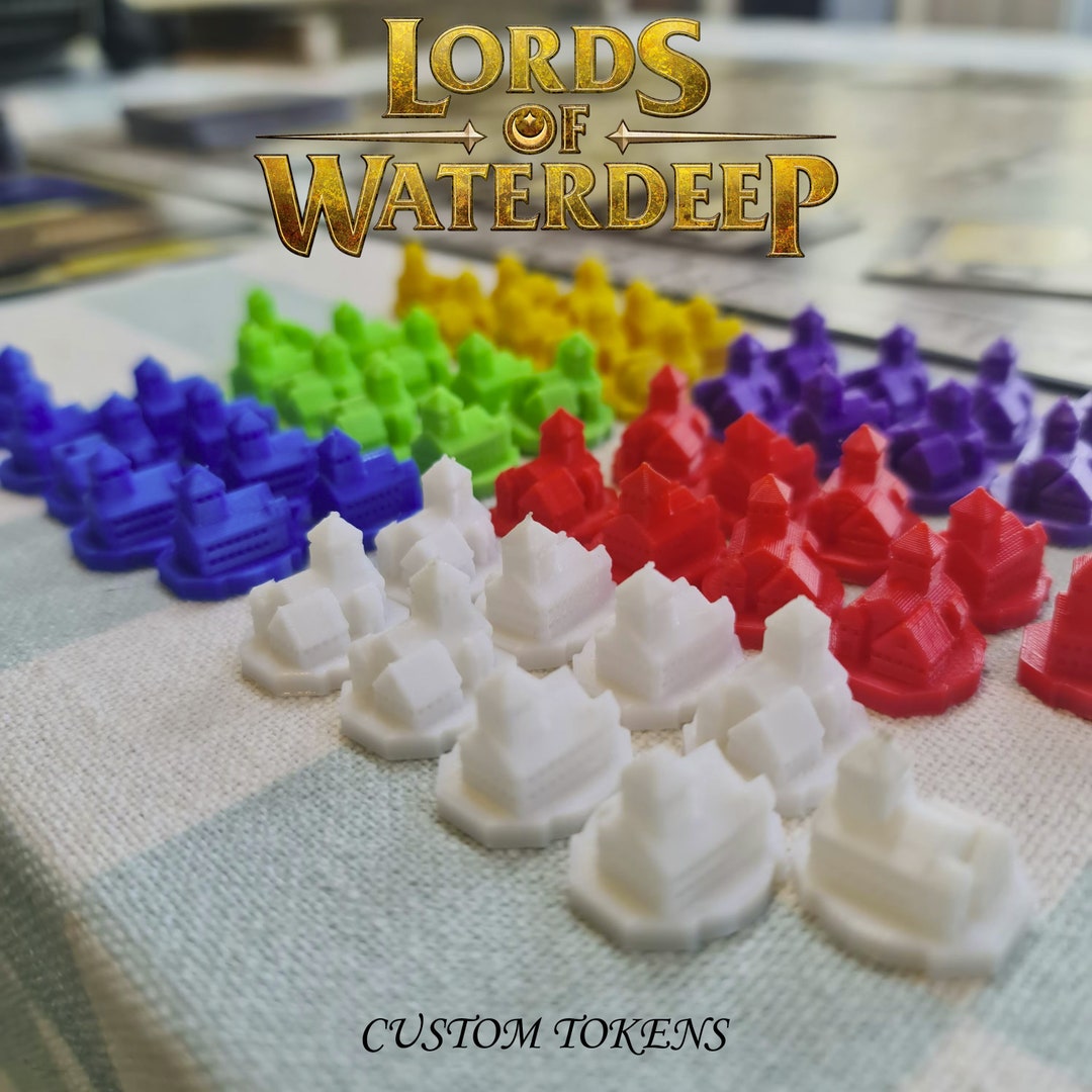 Lords of Waterdeep Faction Building - Tokens Tabletop Gaming Token ...