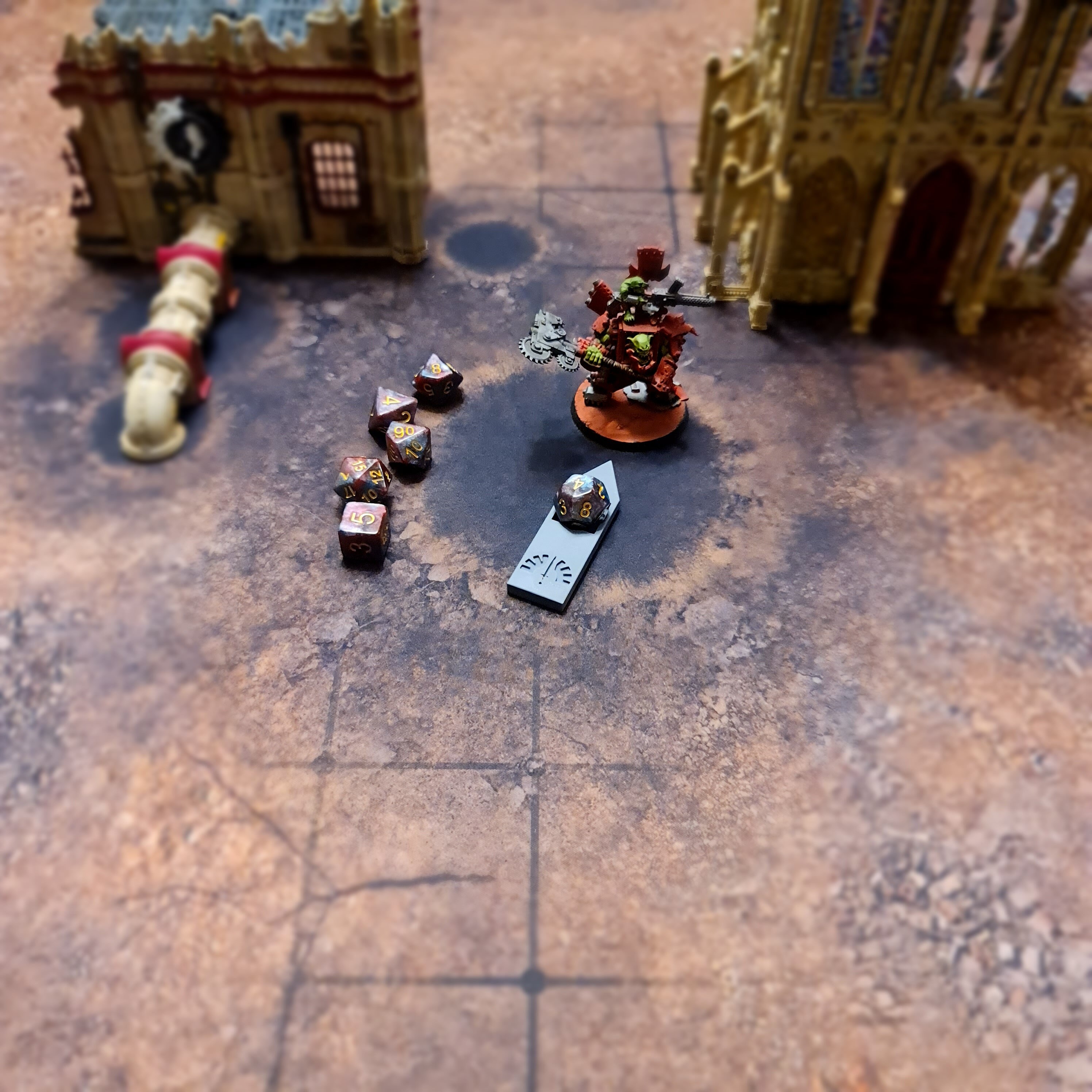 Warhammer 40k Objective Marker Game Set Combat Gauge Wound Marker ...