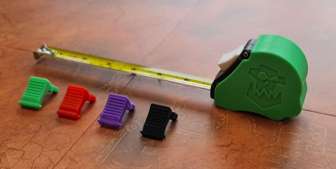 Custom 40k Tape Measure – Personalised Faction Emblem – Dual Scale ...