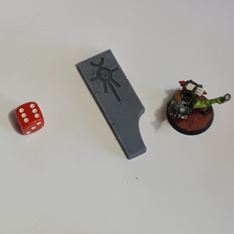 40k Combat Gauge Set / Measurement Tool Set of 2 3 .5 2 1 Pile in ...