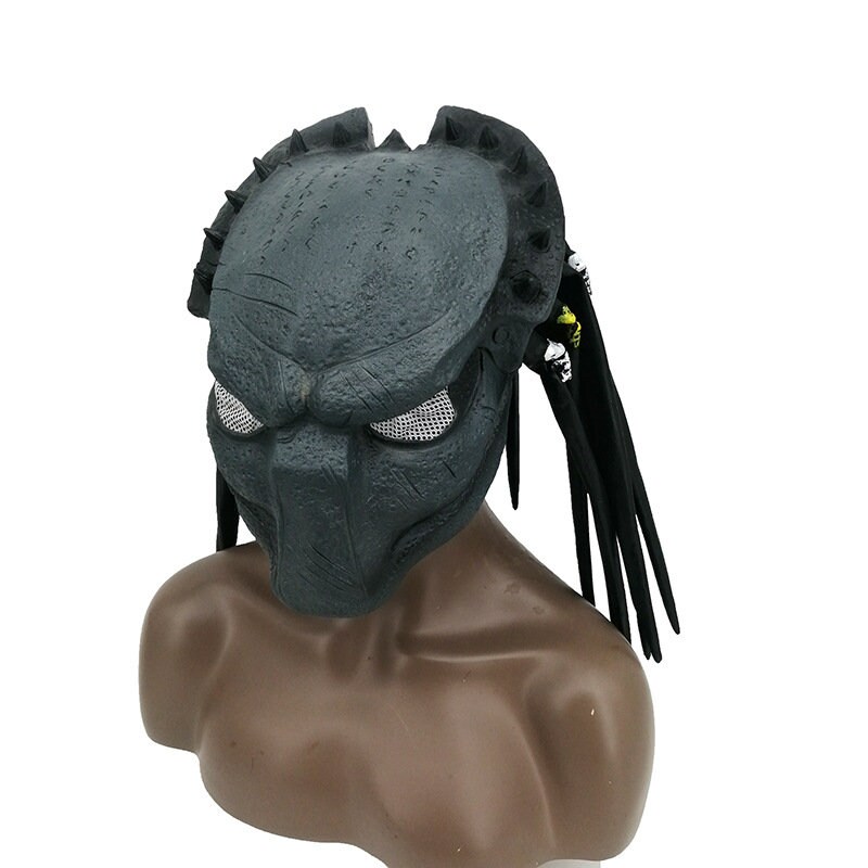 Predator Alien Monster Latex Helmet Mask cosplay prop - agrohort.ipb.ac.id