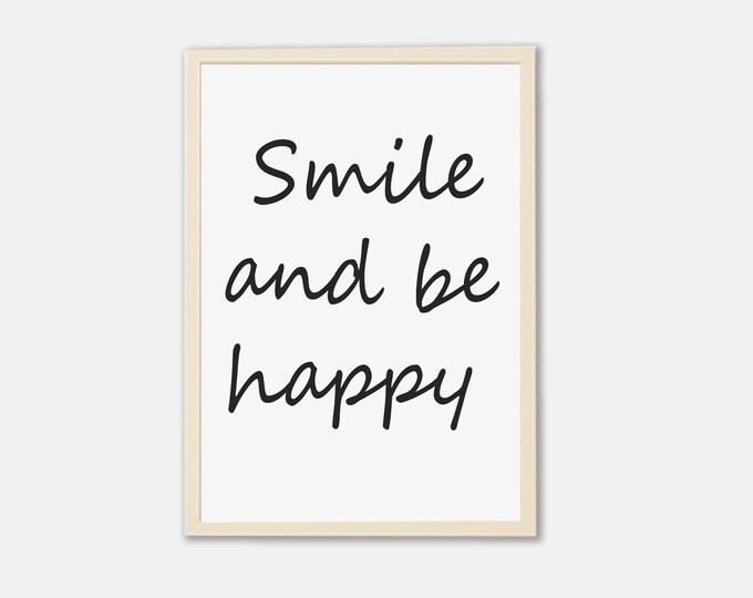 Print, Quotes Print, Poster Print, Wall Art Quotes, Typography Print ...