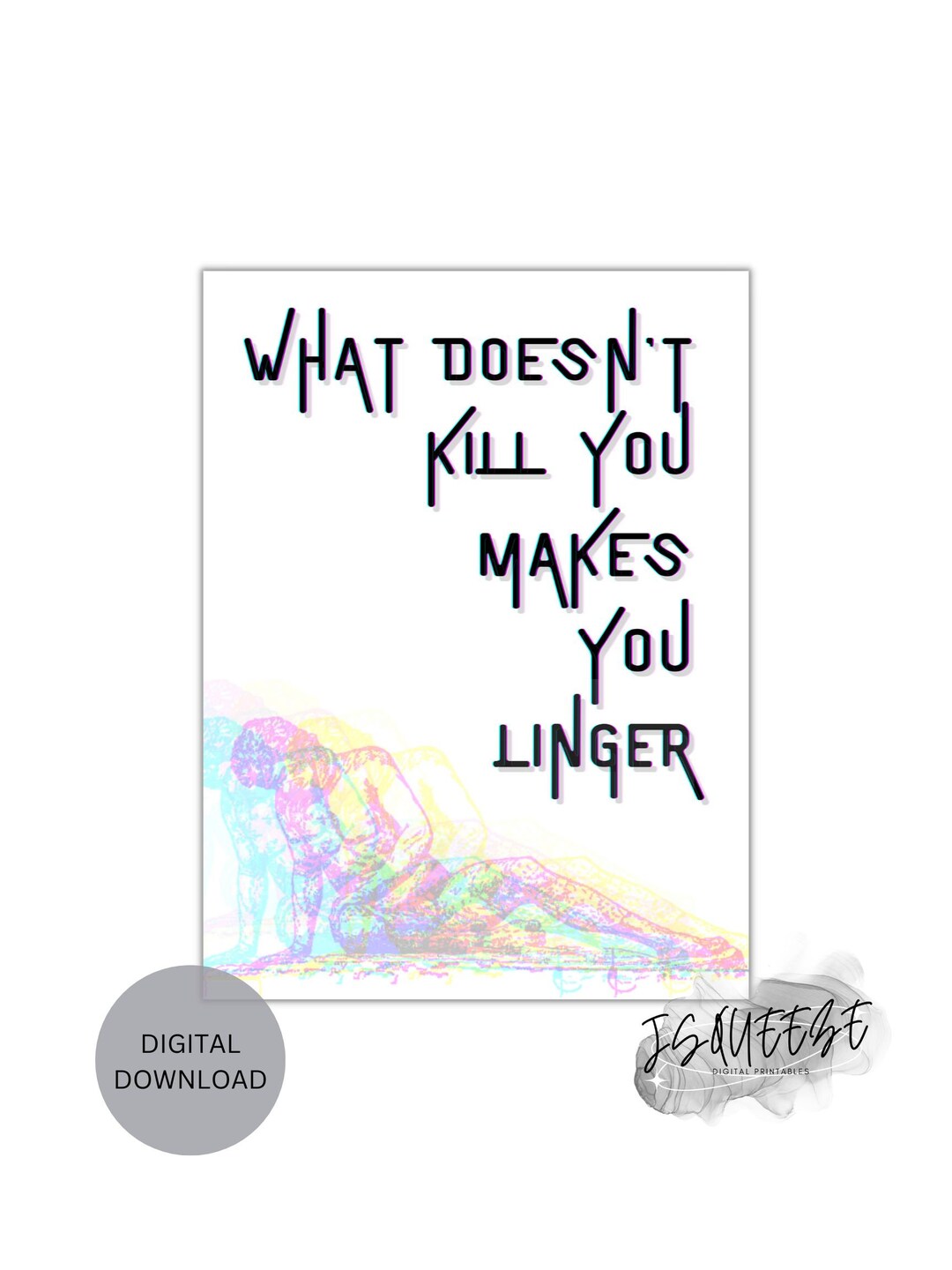 Funny Quote Digital Download Wall Art Pun Funny Quote Print Quotes ...