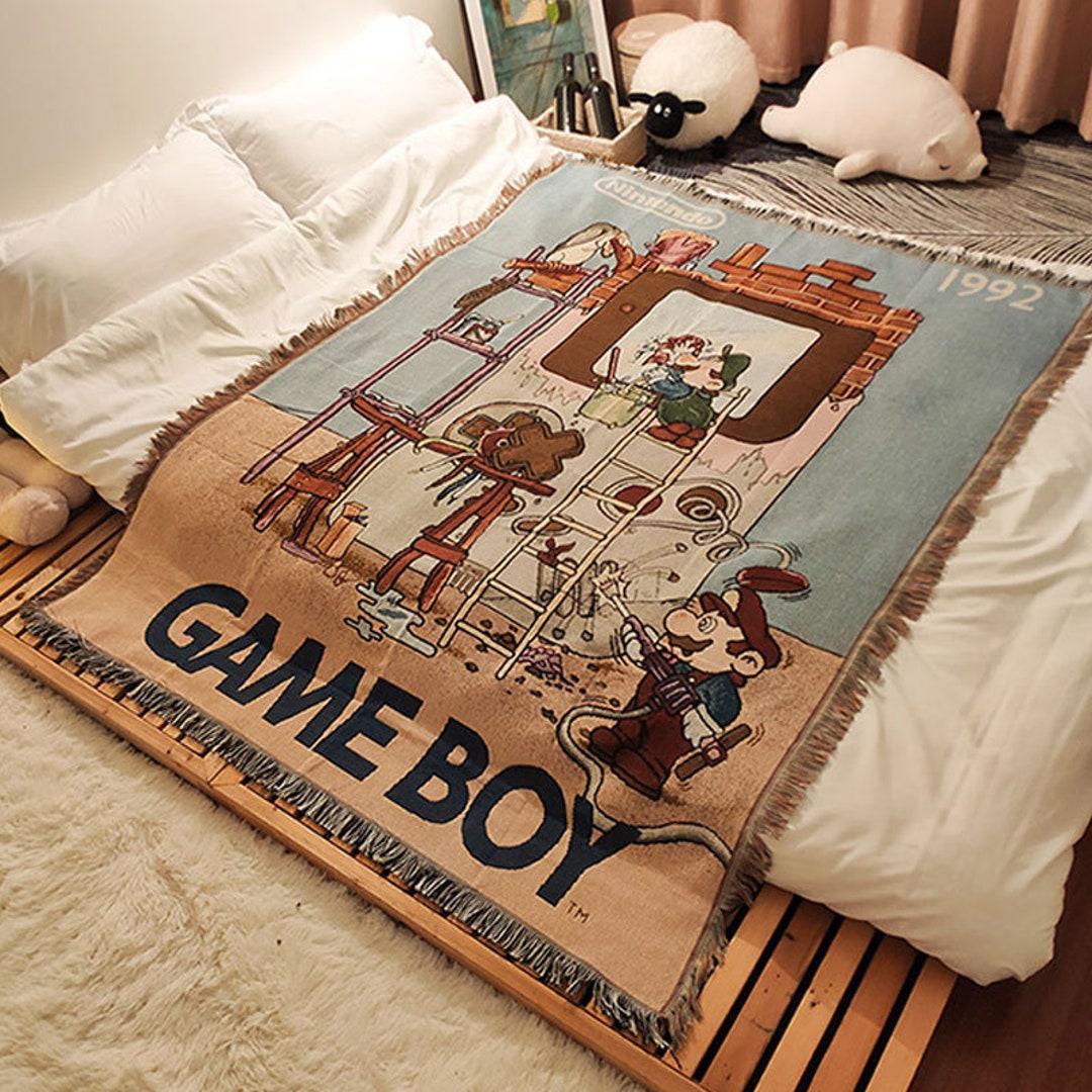 All Season Universal Blanketgaming Decorpc Gamer Giftscotton Tassel ...