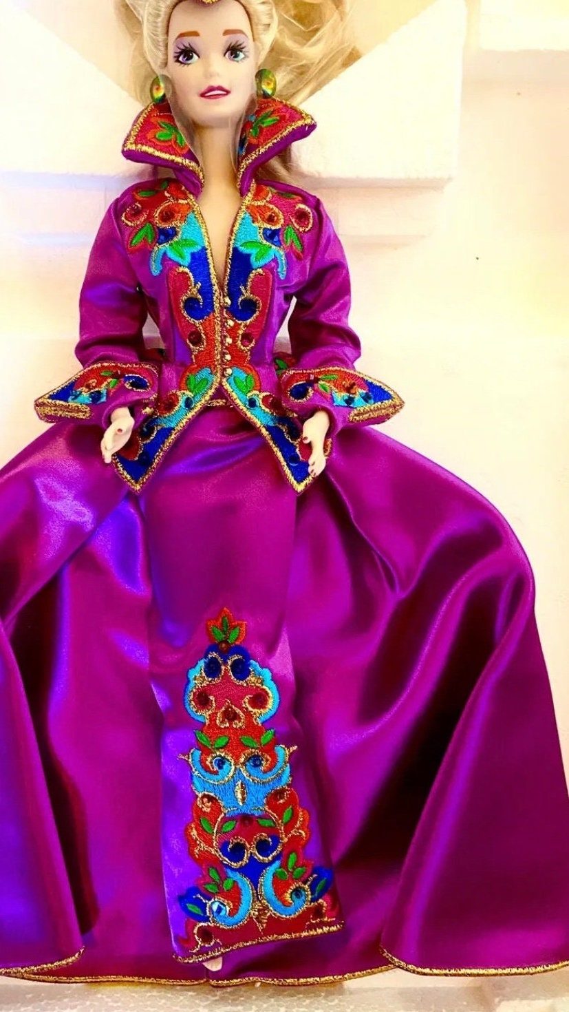 Vintage Royal Splendor Porcelain Barbie Doll - Etsy