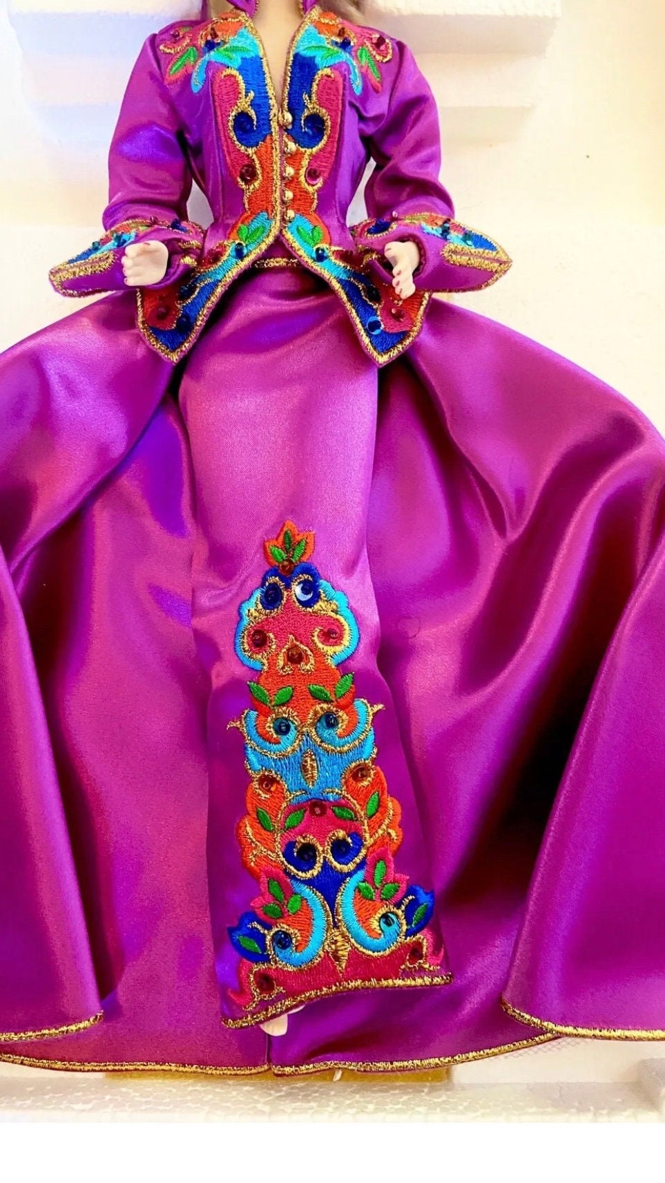 Vintage Royal Splendor Porcelain Barbie Doll - Etsy