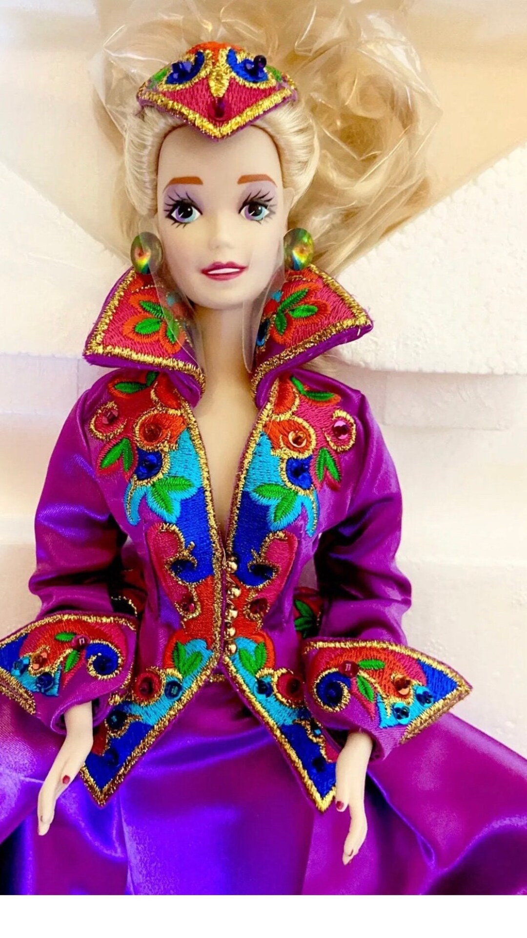 Vintage Royal Splendor Porcelain Barbie Doll - Etsy