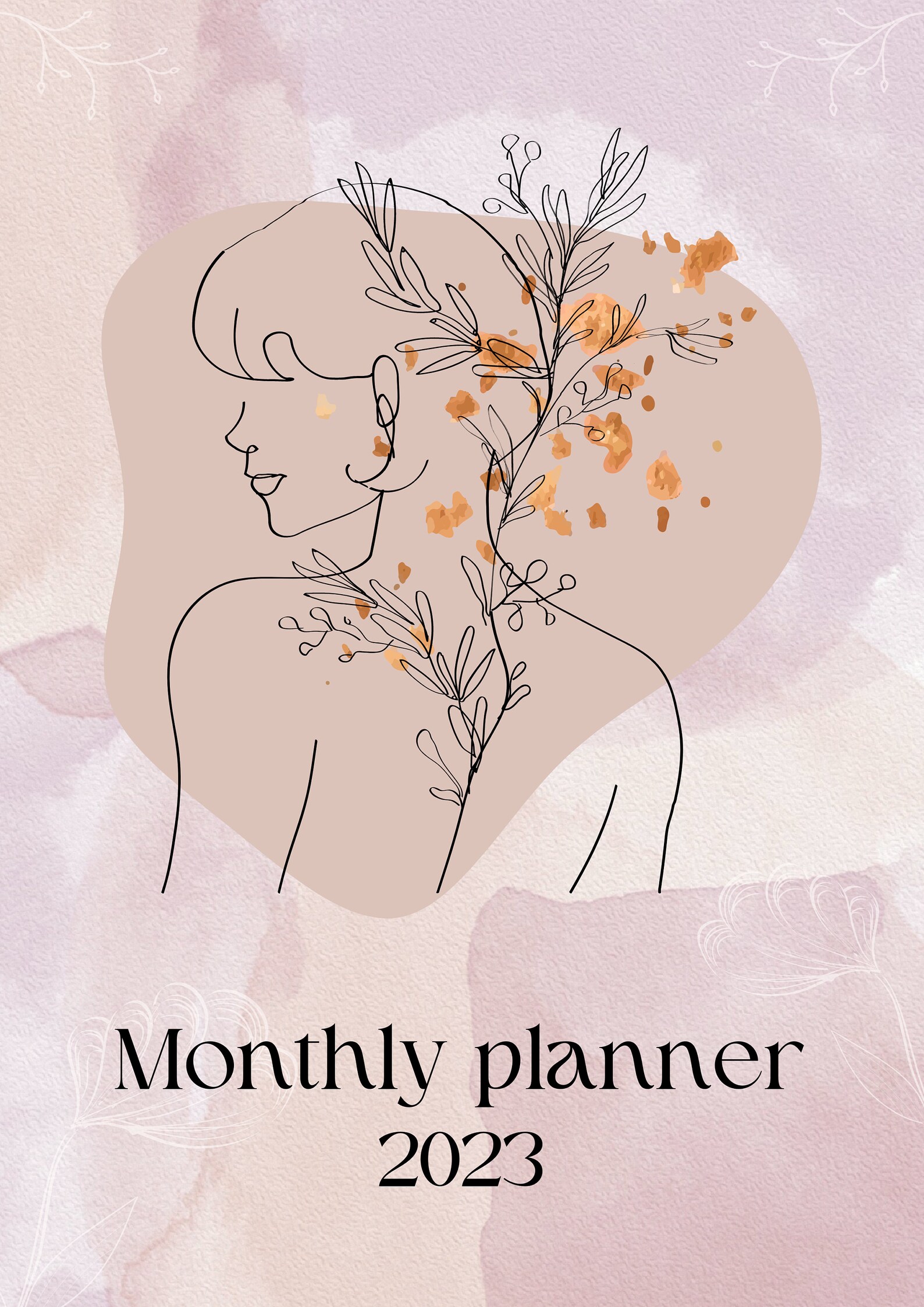 Digital / Printable A4 2023 Monthly Planner - Etsy