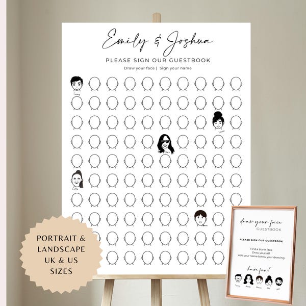 Canva Wedding Drawings - Etsy UK