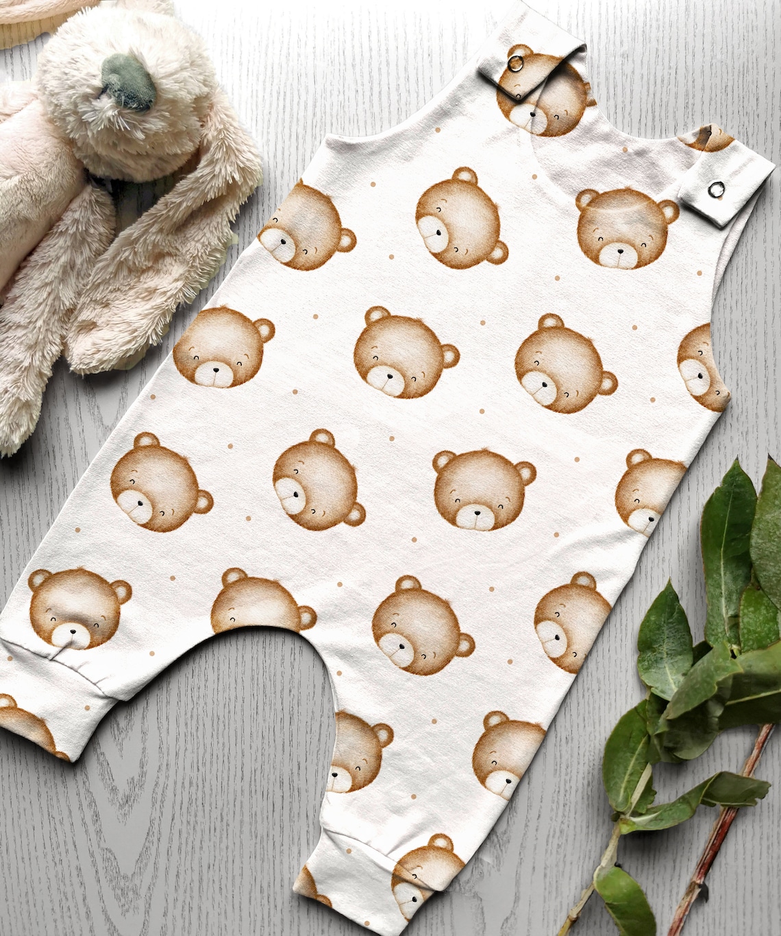 Teddy Seamless Pattern, Bear Fabric Design, Baby Seamless Pattern ...
