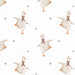 Goose Seamless Pattern, Duck Digital File, Farm Fabric Design, Winter ...
