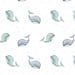 Whaley Cute, Whale, Ocean, Seamless Design, Repeat Pattern, Digital ...