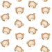 Teddy Seamless Pattern, Bear Fabric Design, Baby Seamless Pattern ...