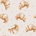 Croissant Seamless Pattern Digital File, Snack Fabric Design, Unisex ...