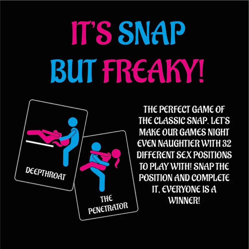 Freak or Drink Freaky Snap | the Naughtiest Couple Snap Drinking Game ...
