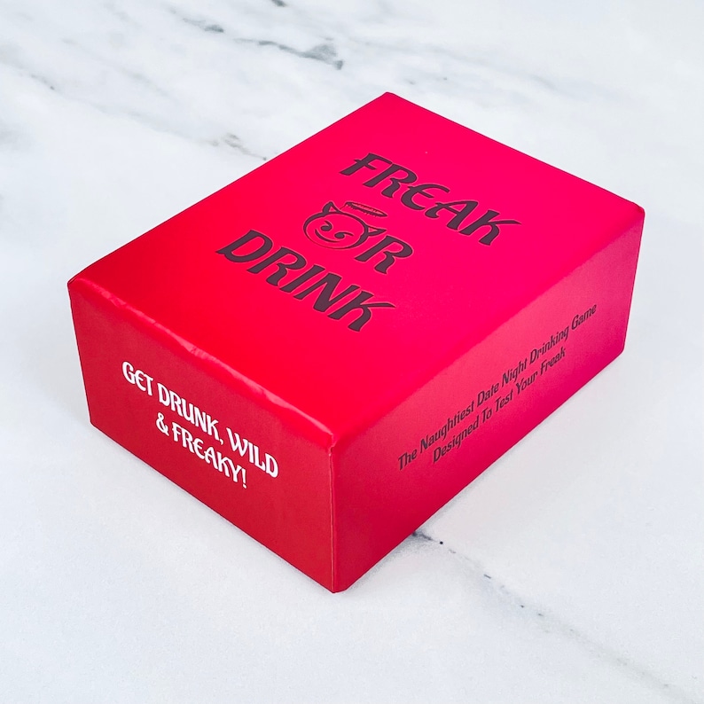 Freak or Drink the Freakiest Couple Drinking Game Perfect - Etsy