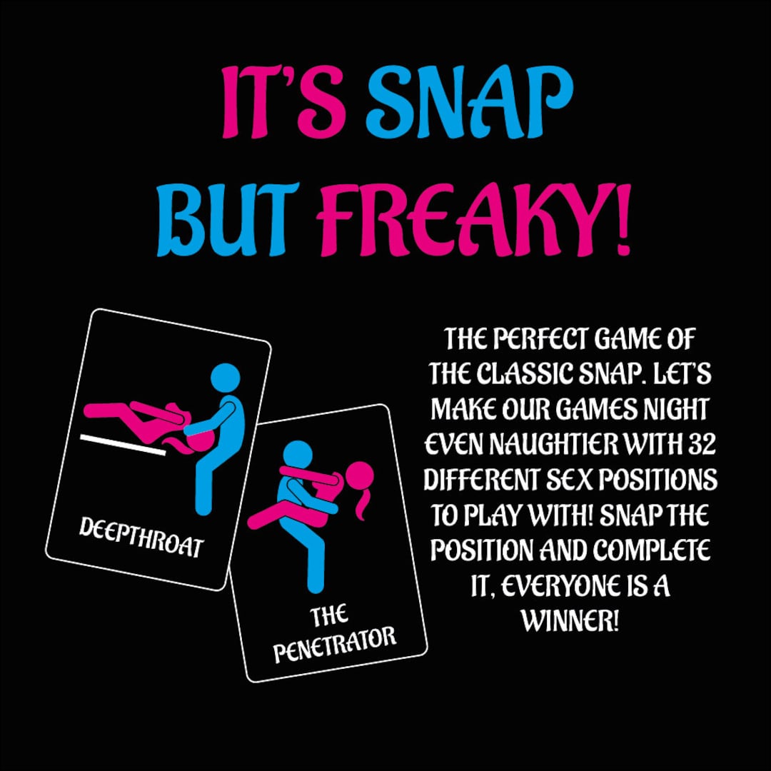 Freak Or Drink Printable Couples Sex Snap The Ultimate Sex Position Drinking Card Game Etsy
