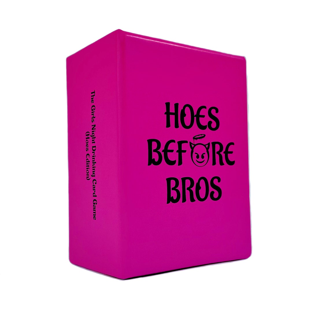 HOES BEFORE BROS the Ultimate Girls Night Drinking Game Perfect for Hen ...