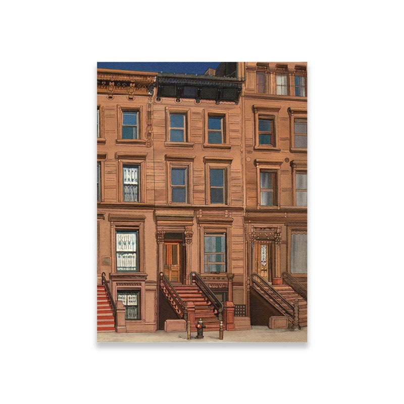 Brownstone Art - Etsy