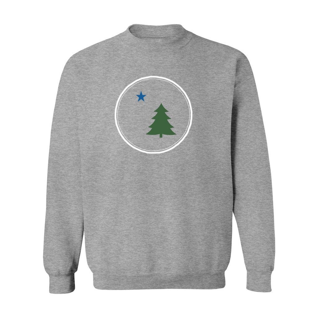 Original 1901 Maine Star Pine Tree Flagunisex Heavy Blend - Etsy