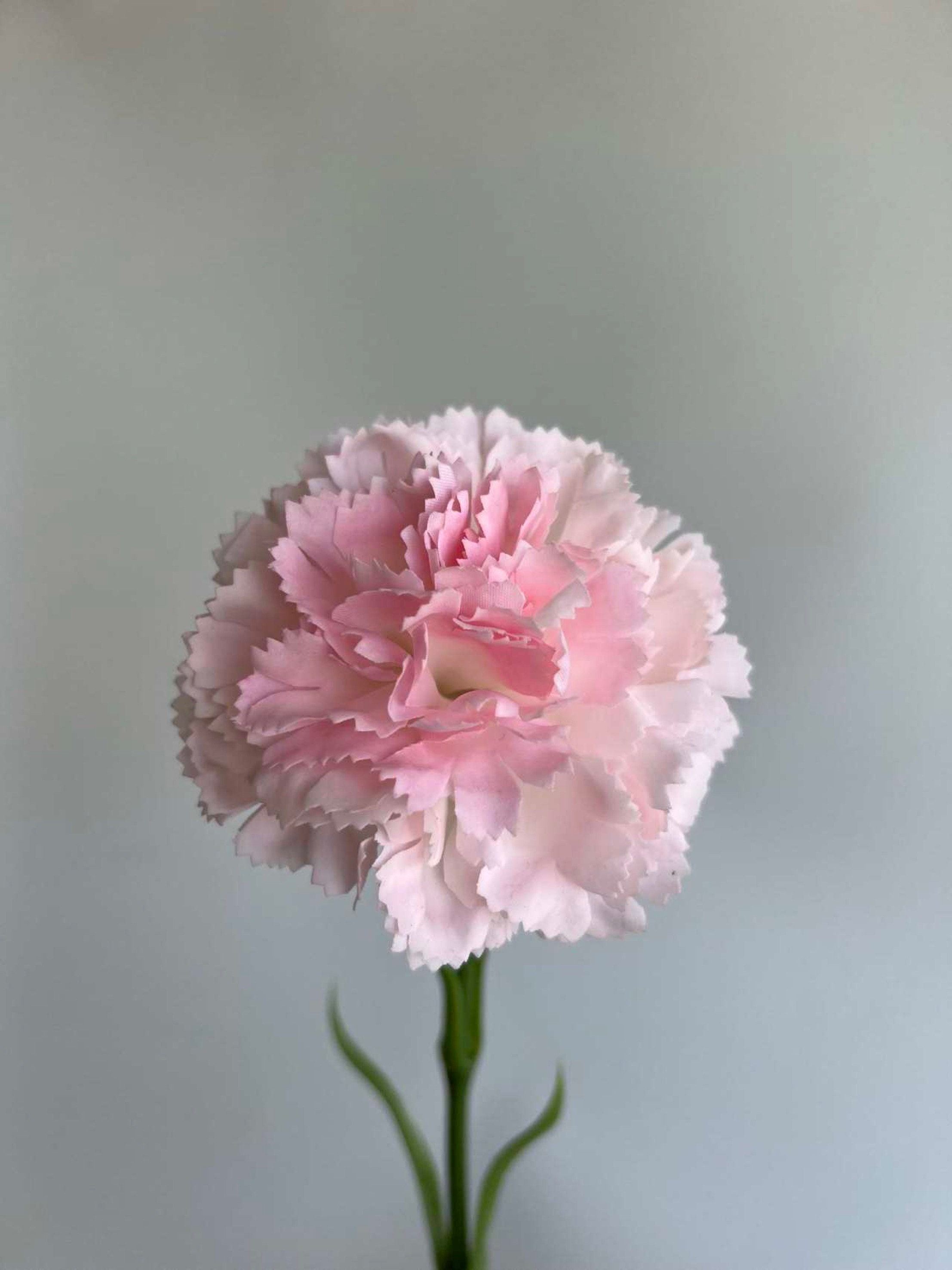Real Touch Carnation Single Stem Artificial Flower - Etsy