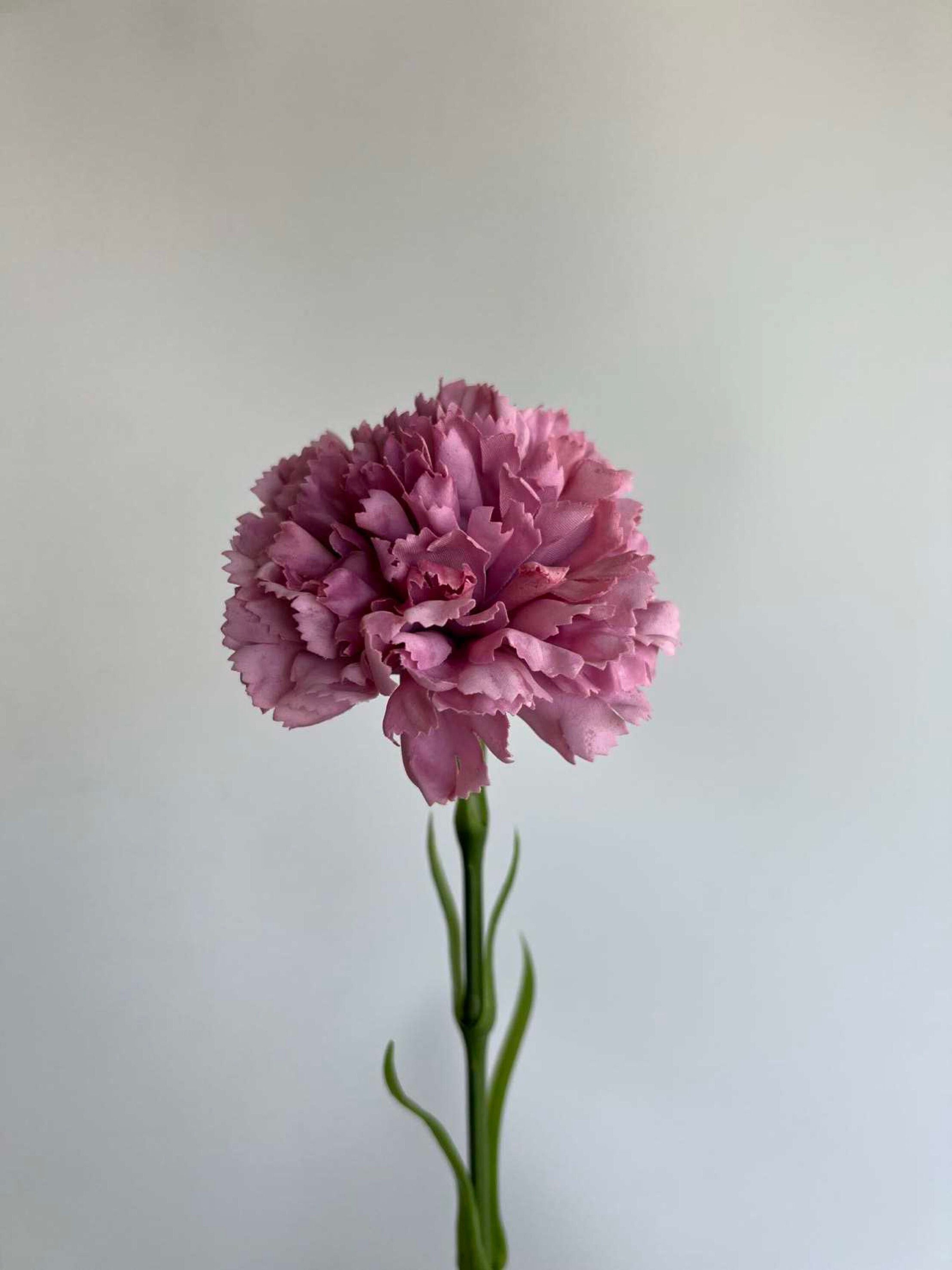 Real Touch Carnation Single Stem Artificial Flower - Etsy