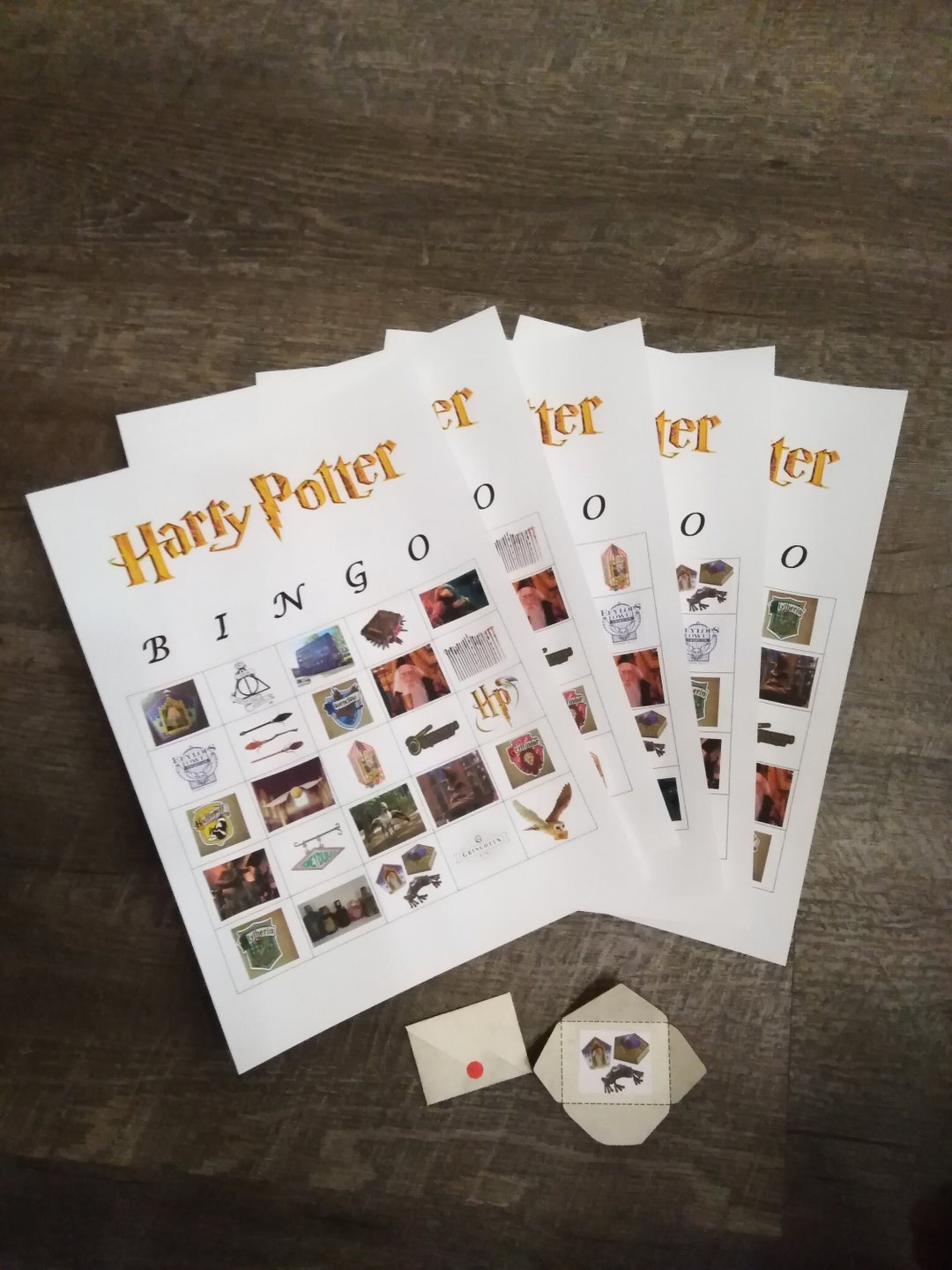 Harry Potter Bingo Game - Etsy