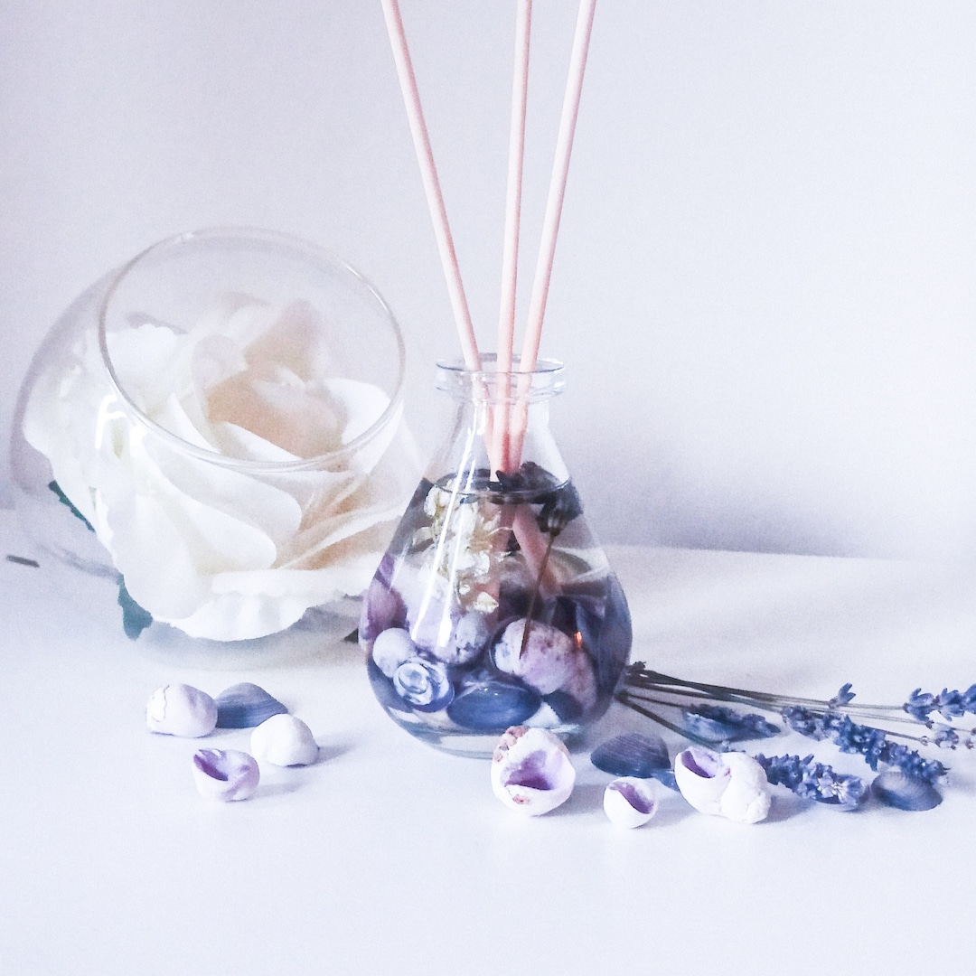 Lavender Luxury Botanical Reed Diffuser~ Relaxing ~ Home Fragrance ...