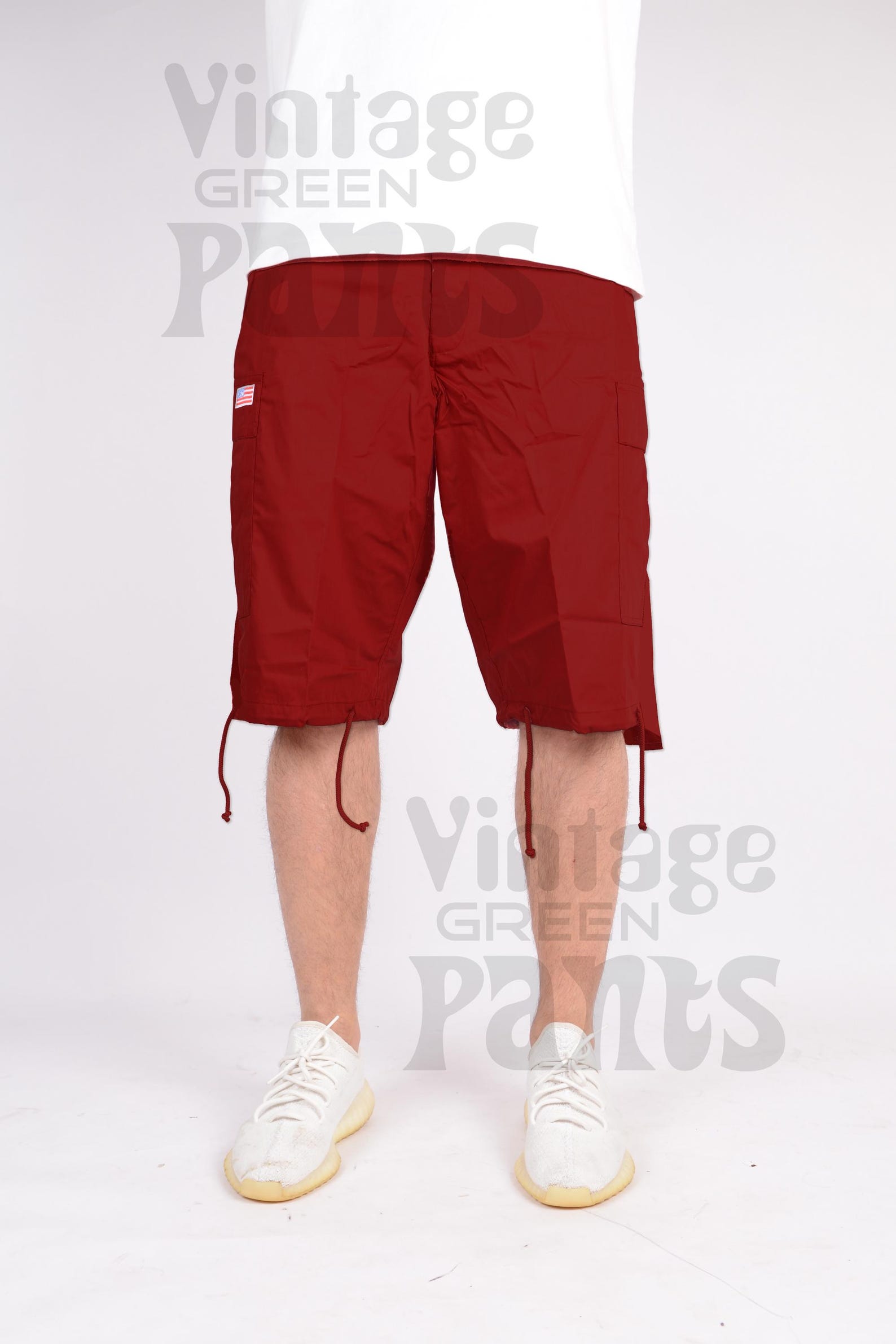 Men Paprika Red Cargo Shorts - Etsy