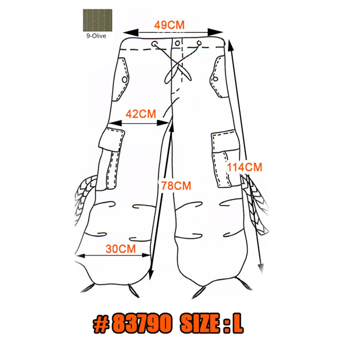 Vintage Oversized Cargo Parachute Pant #83790_09 - Etsy