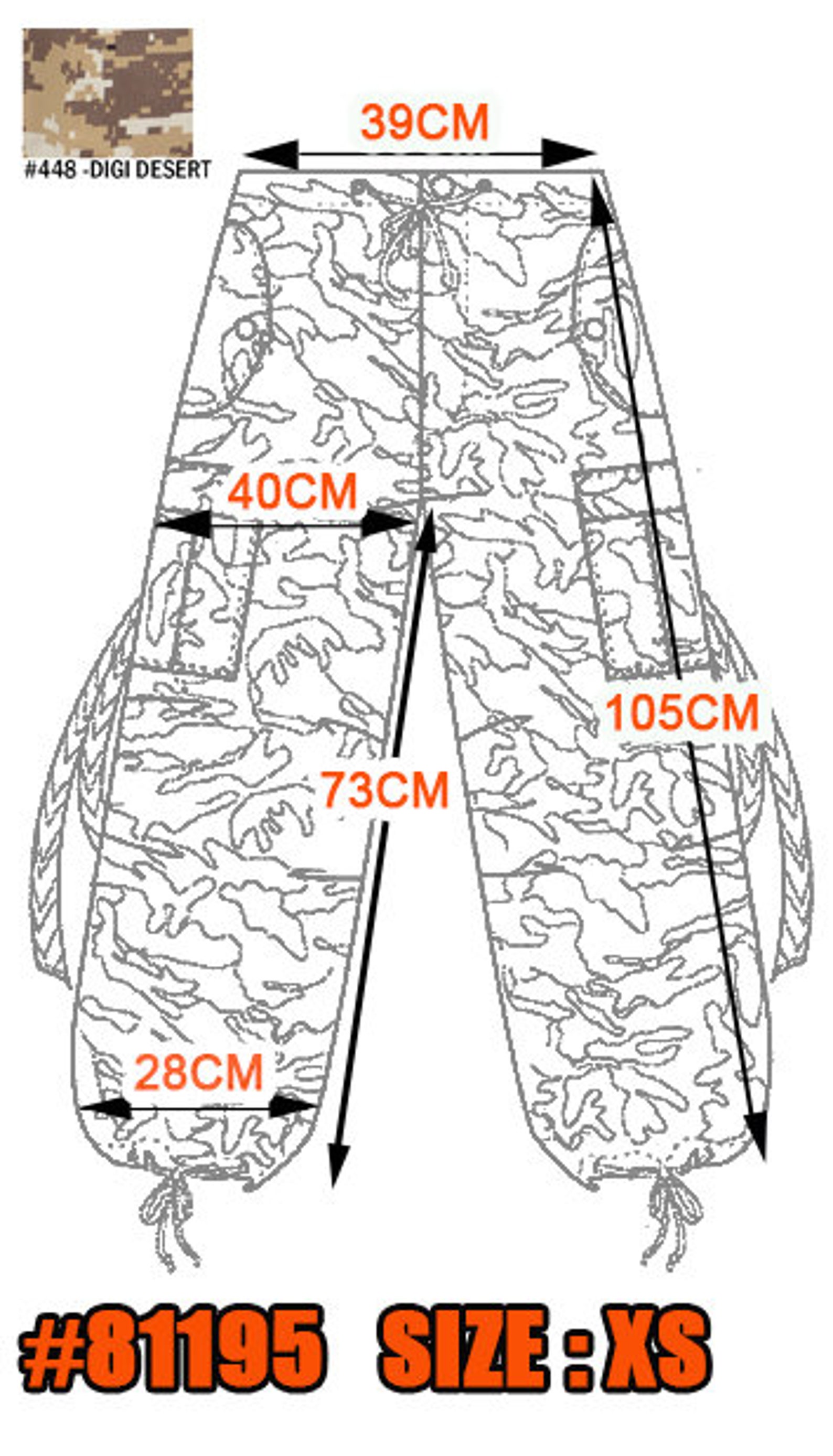 Unisex Oversized Y2k UFO Classic Digi Dessert Camo Wind Cargopant - Etsy