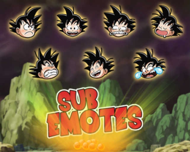 DBZ Young Goku Emotes Pack (twitch - Youtube - ...) - Etsy UK