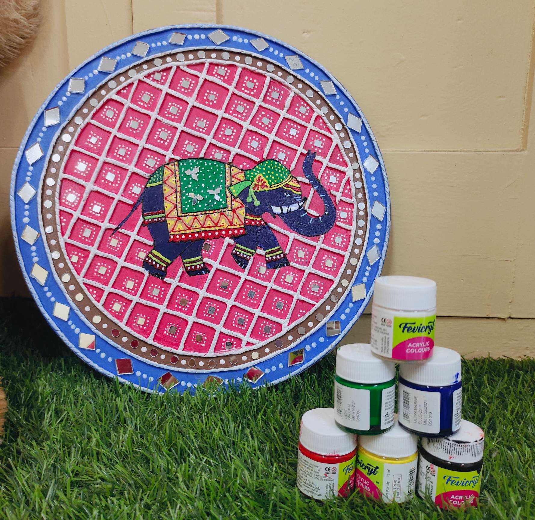 ELEPHANT LIPPAN ART - Etsy