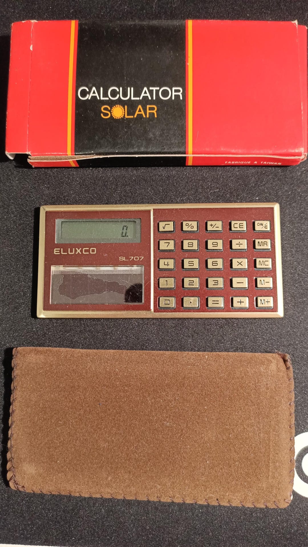 VINTAGE 1980s ELUXCO Pocket Solar Calculator. NOS. Working. - Etsy