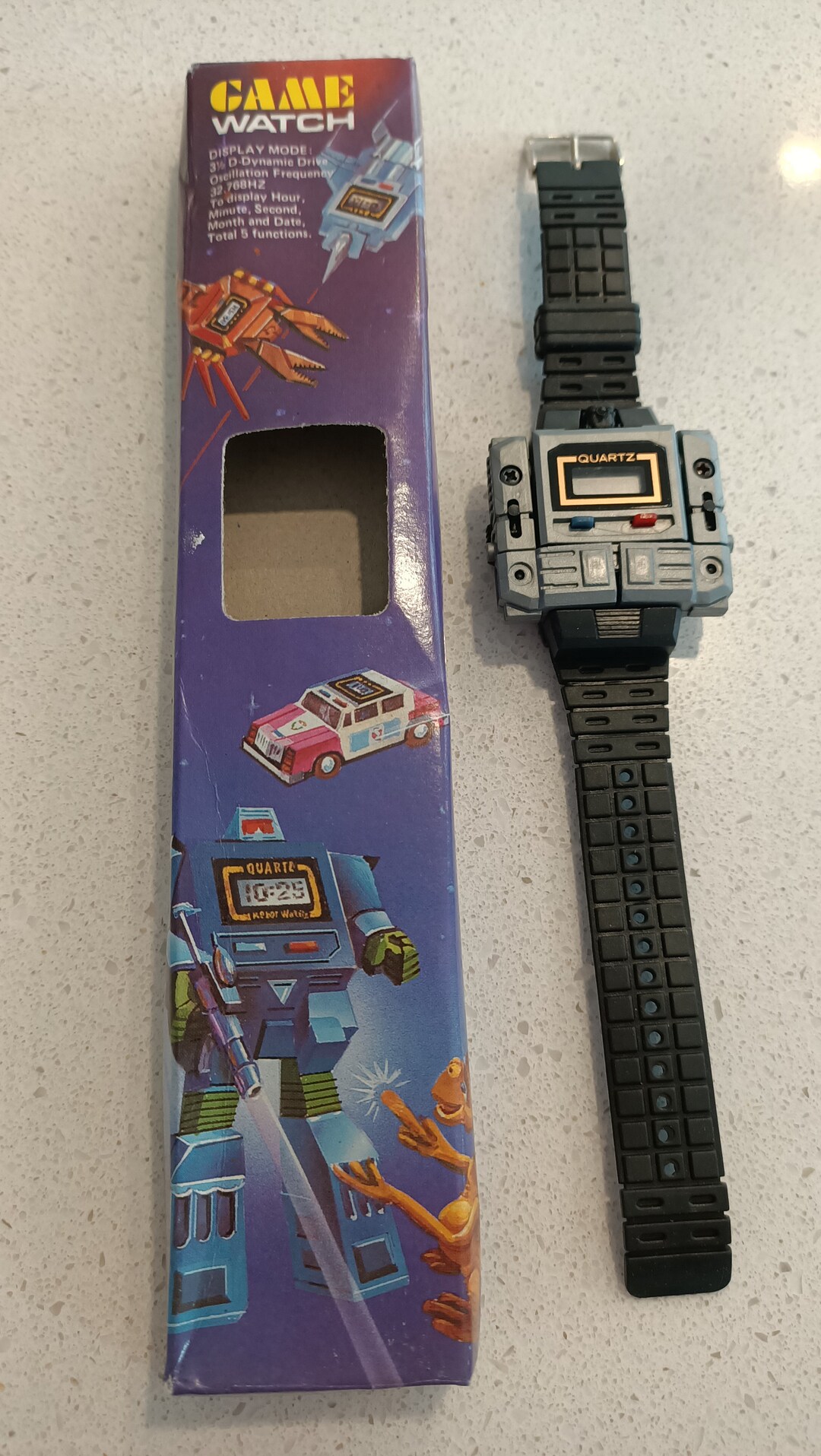 Retro Vintage 1980's Unbranded Takara-like Kronoform Transformers Grey ...