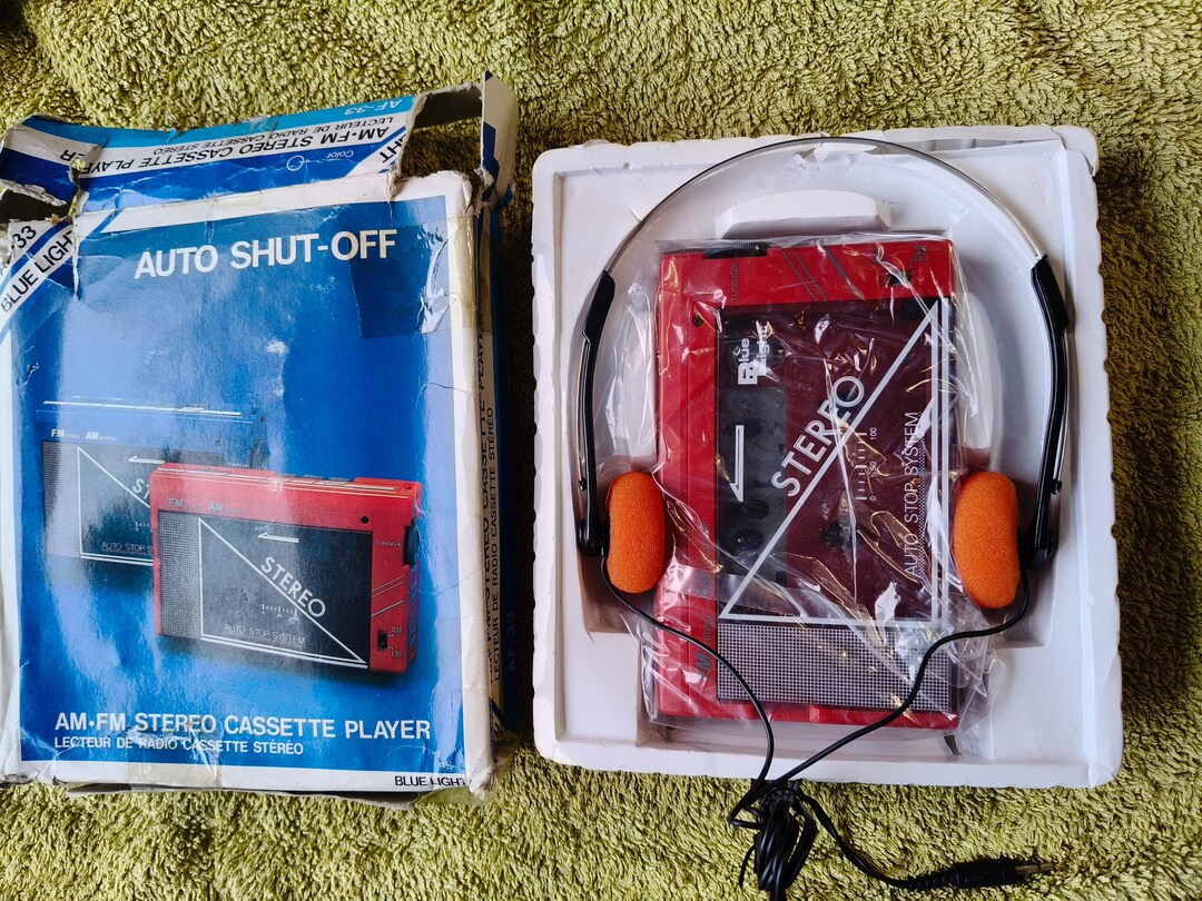 Vintage 1980s Walkman New Old Stock. - Etsy