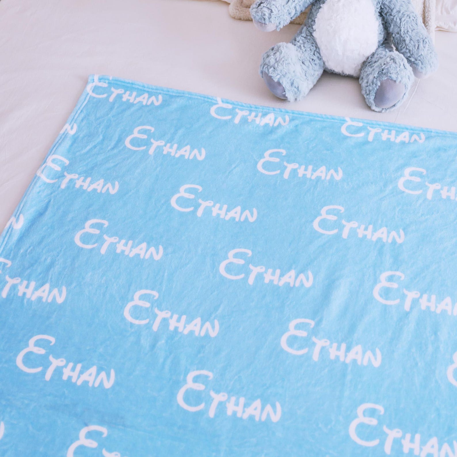Personalized Blanket With Name, Baby Girl Blanket, Name Blanket, Girl ...