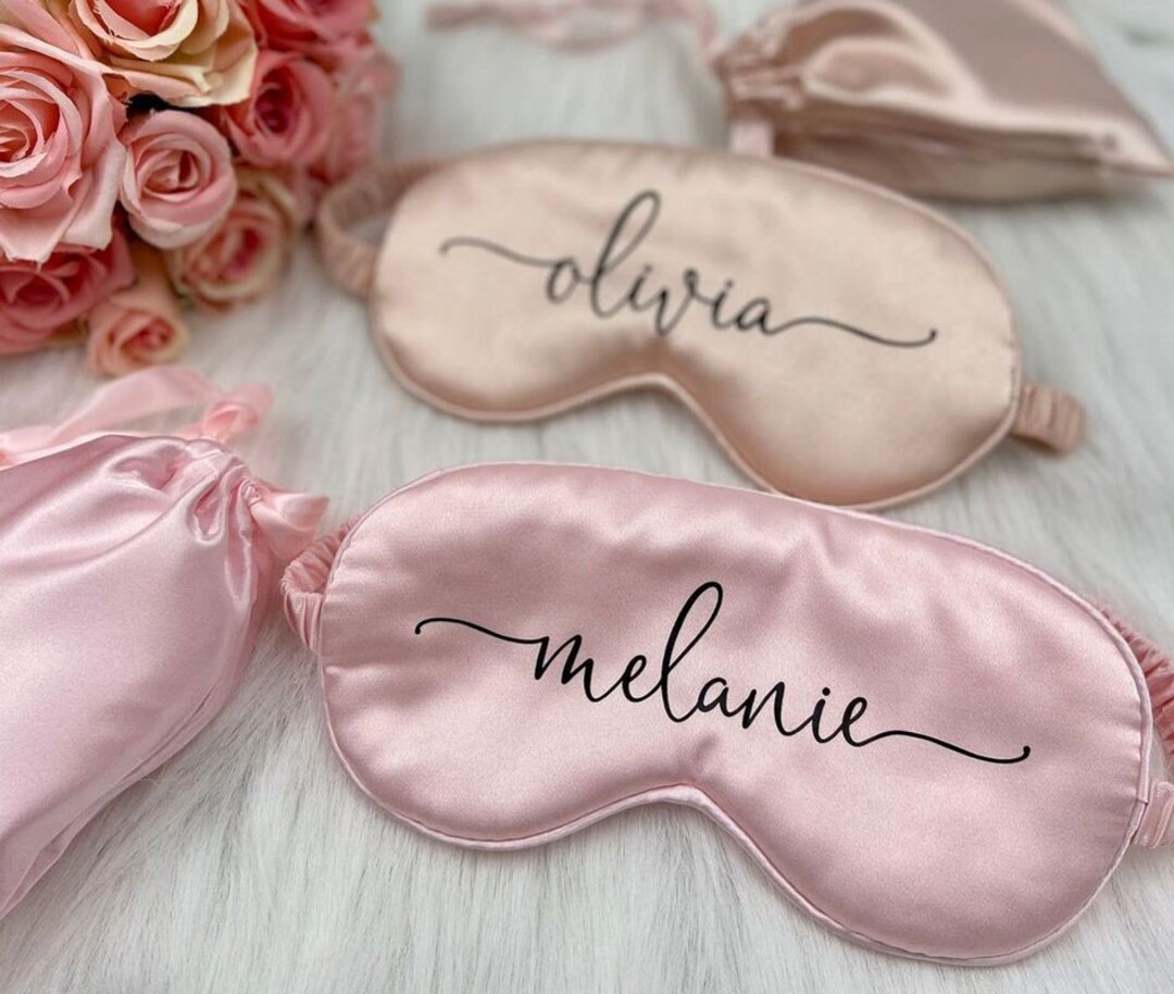 Customized Eye Masks Personalized Sleeping Masks Customized Satin Eye