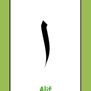 Arabic Alphabet Book: Printable Learning Resource (digital Download) - Etsy