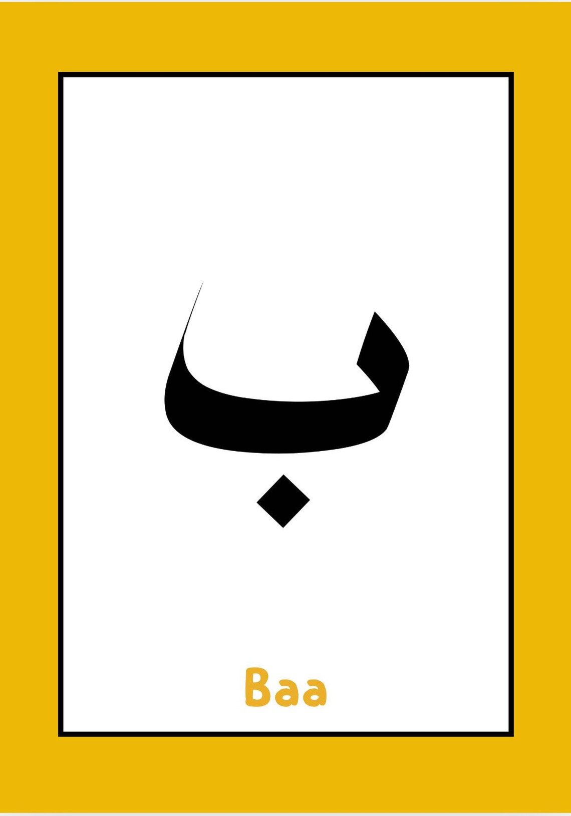 Arabic Alphabet Book: Printable Learning Resource (digital Download) - Etsy