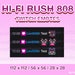Hi-fi Rush 808 Cat - Set of 3 Emotes for Streaming on Twitch, Youtube ...