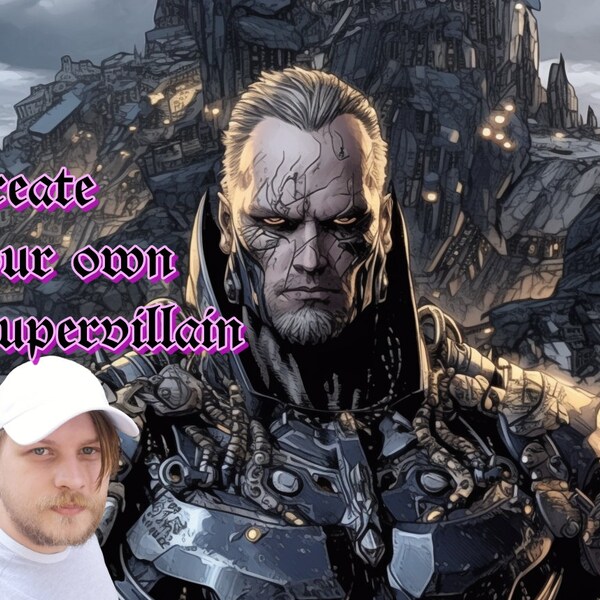 Supervillain - Etsy