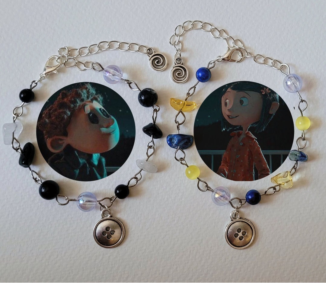Coraline and Wybie Matching Bracelets - Etsy