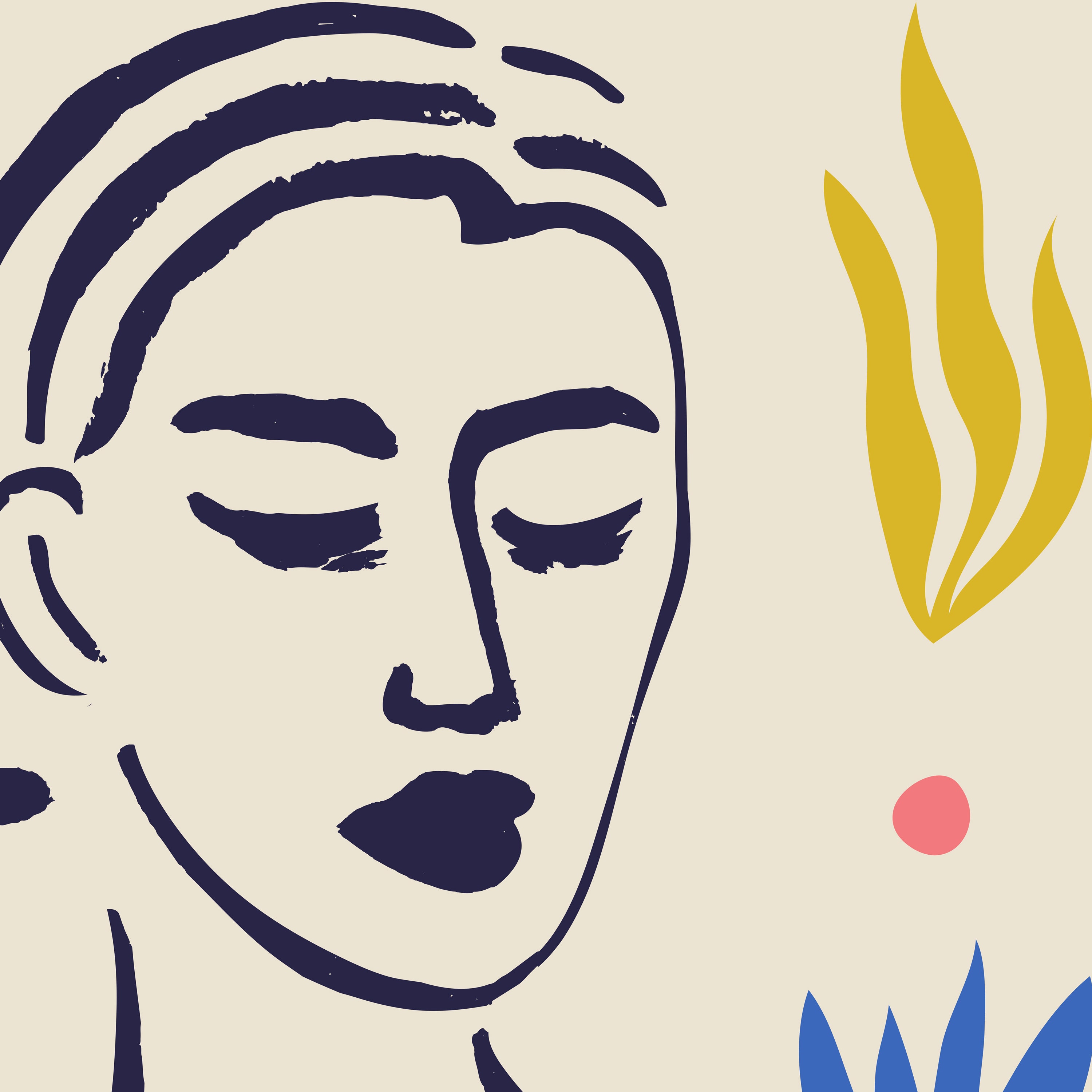 Matisse Face Print, Downloadable Prints, Woman Drawing, Human Figure ...