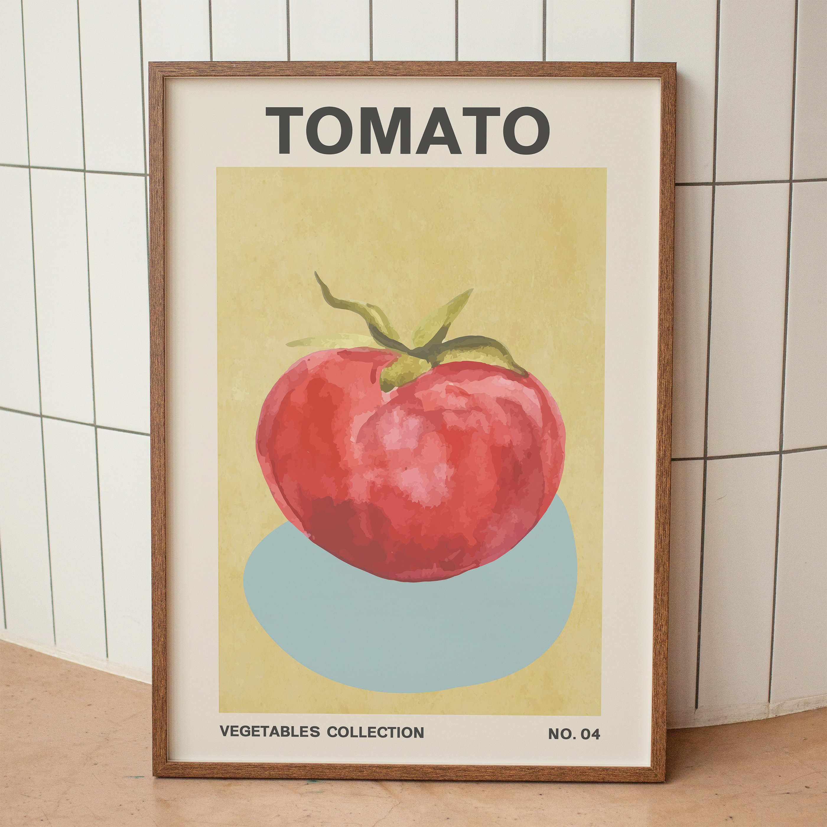 Tomato Poster Tomato Wall Art Food Poster Tomato Print - Etsy